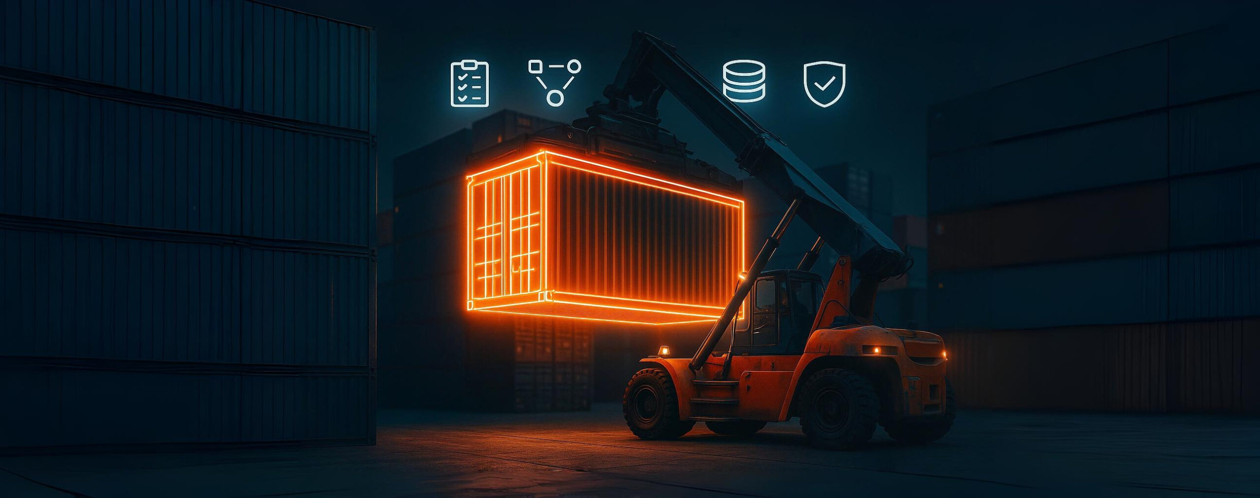 Smart Terminal Operating System for Container Yard Depots