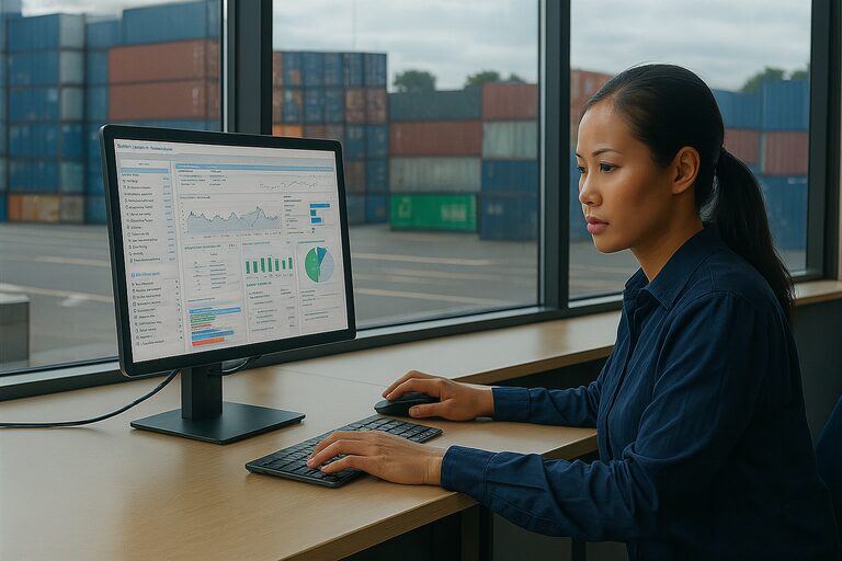 Smart Terminal Operating System for Container Yard Depots